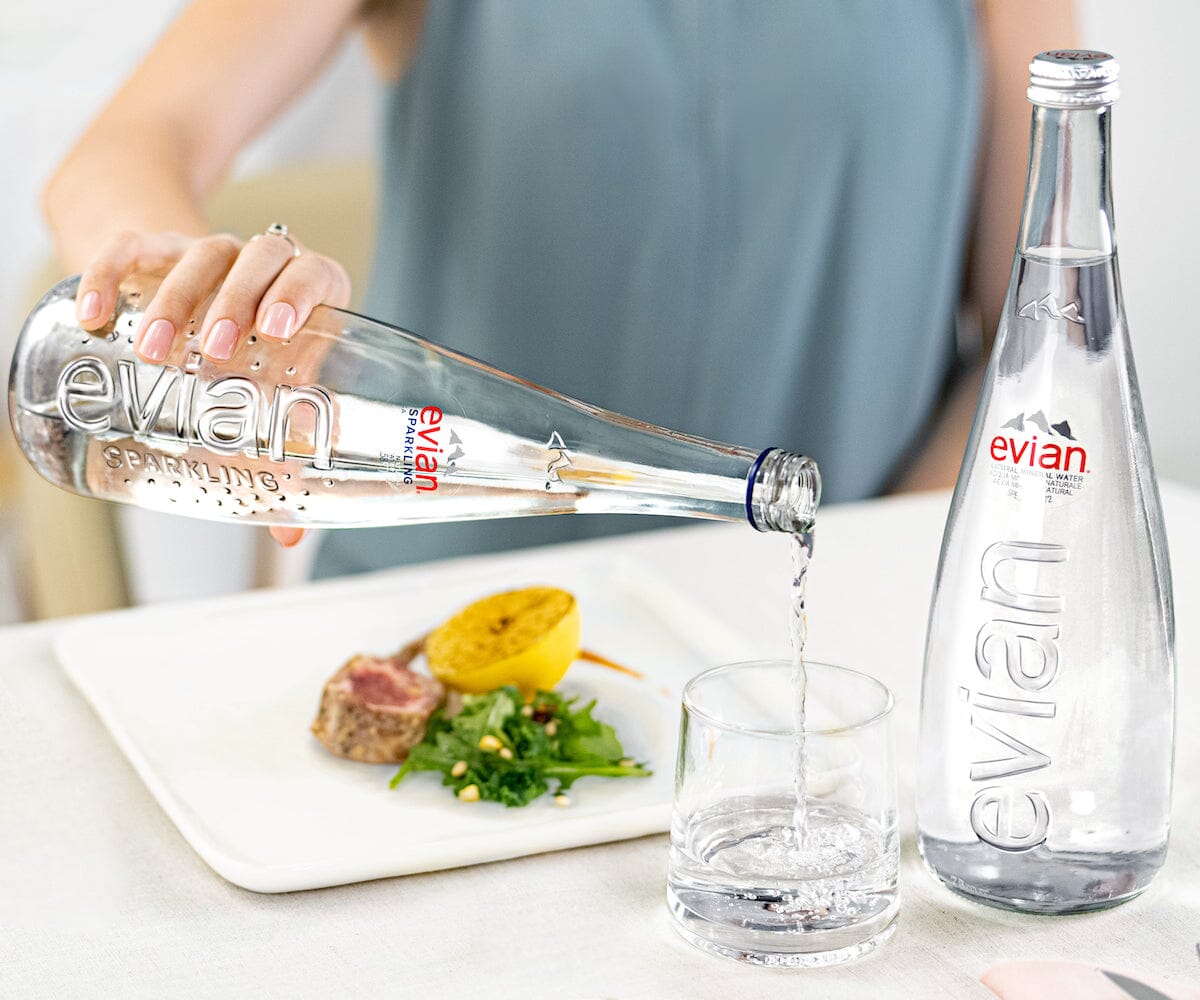 Evian Glass Still Water 12 x 750ml – Cutler, Palmer and Co Drinks South Africa