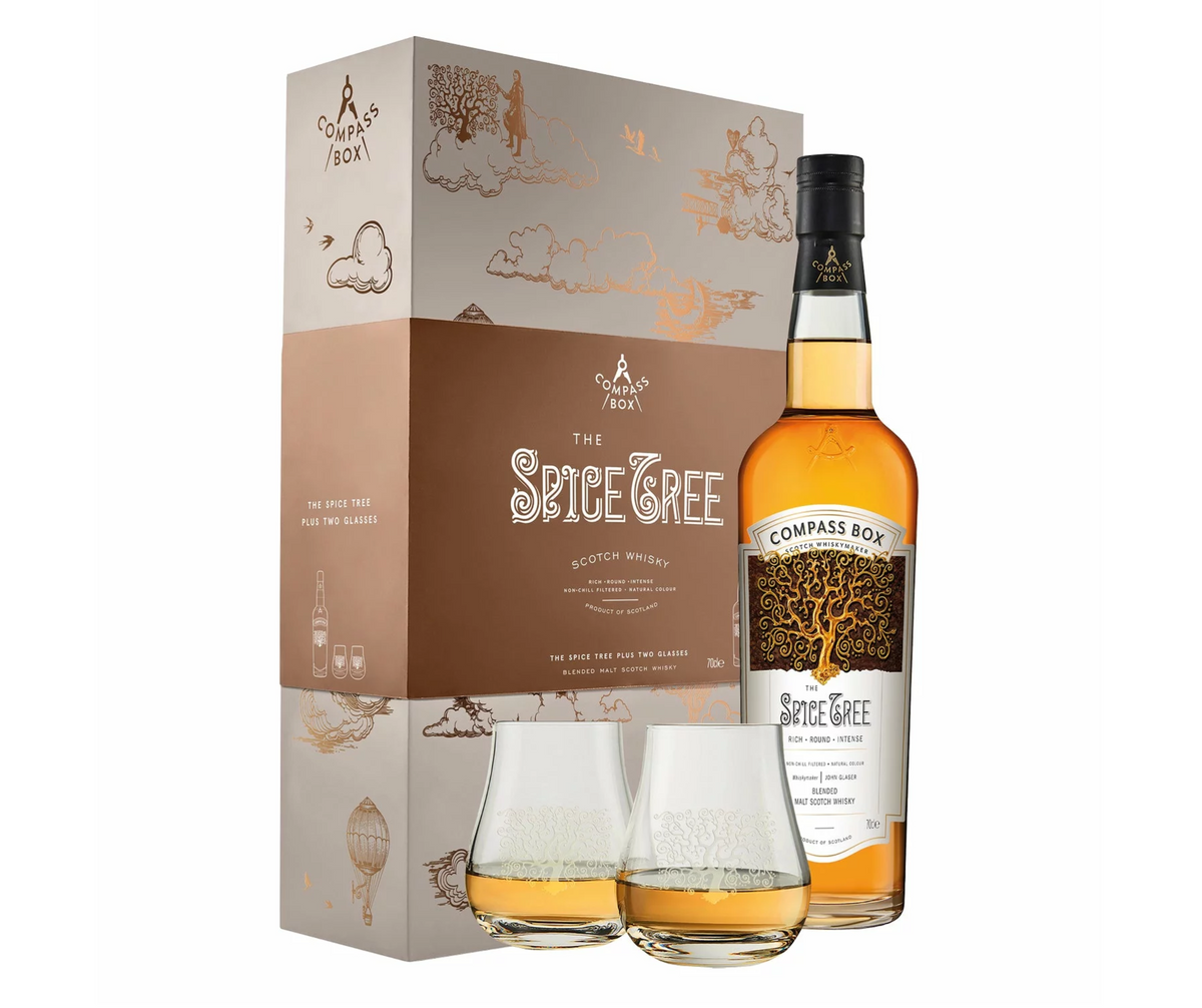 Compass Box Spice Tree Gift Set 750ml – Cutler, Palmer and Co Drinks ...