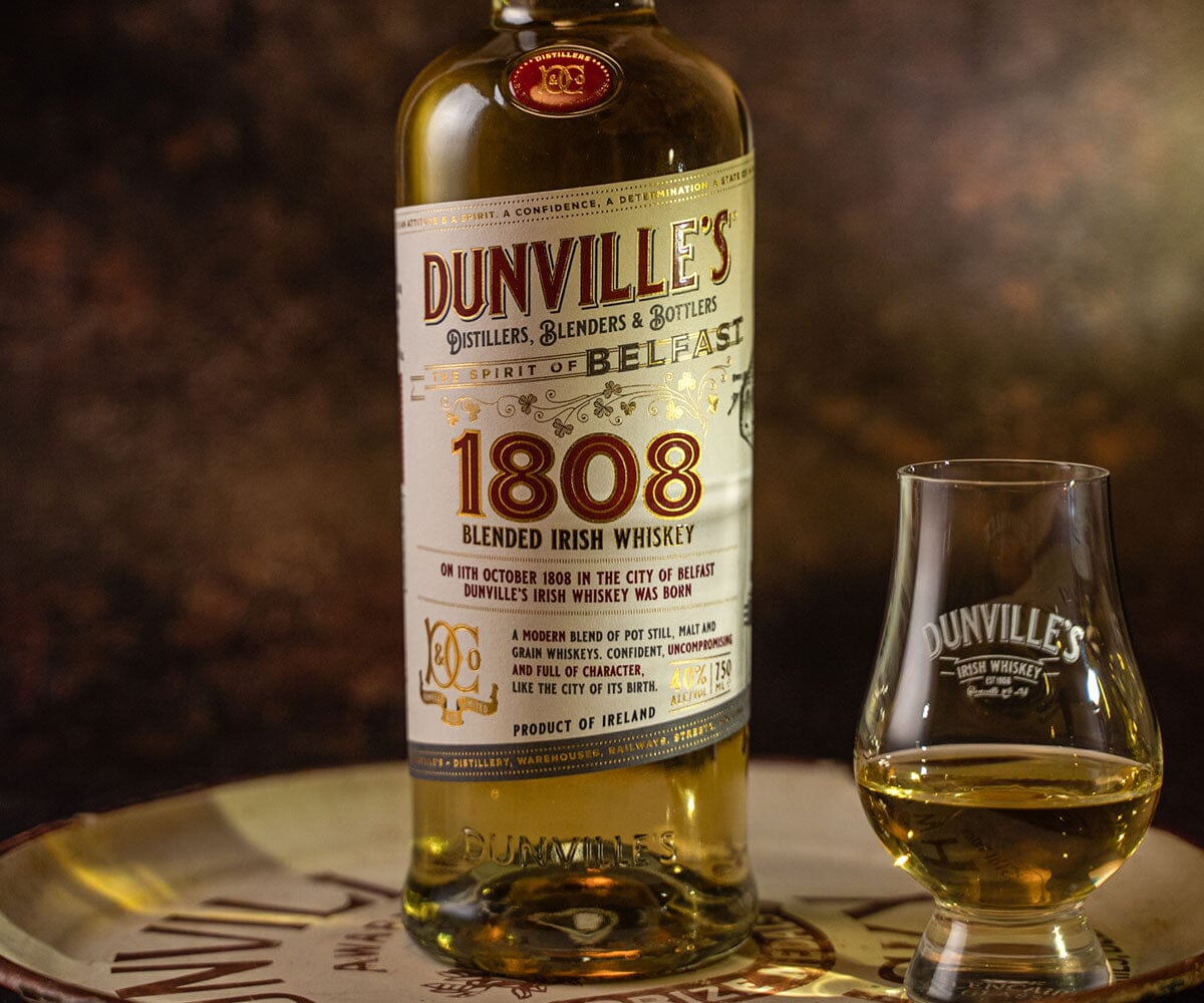 Dunville's 1808 750ml 43% – Cutler, Palmer and Co Drinks South Africa