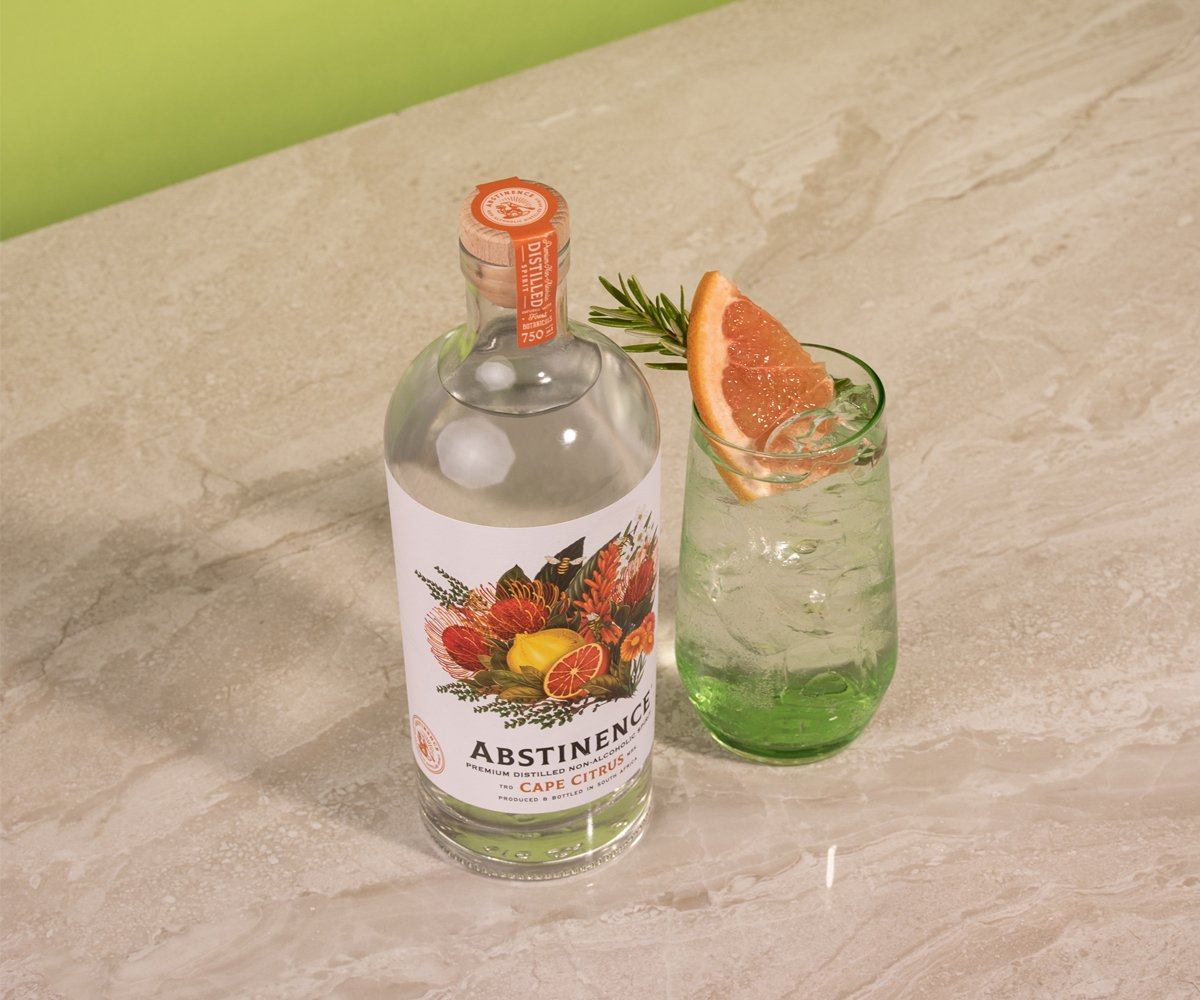 Abstinence Cape Citrus 750ml – Cutler, Palmer and Co Drinks South Africa