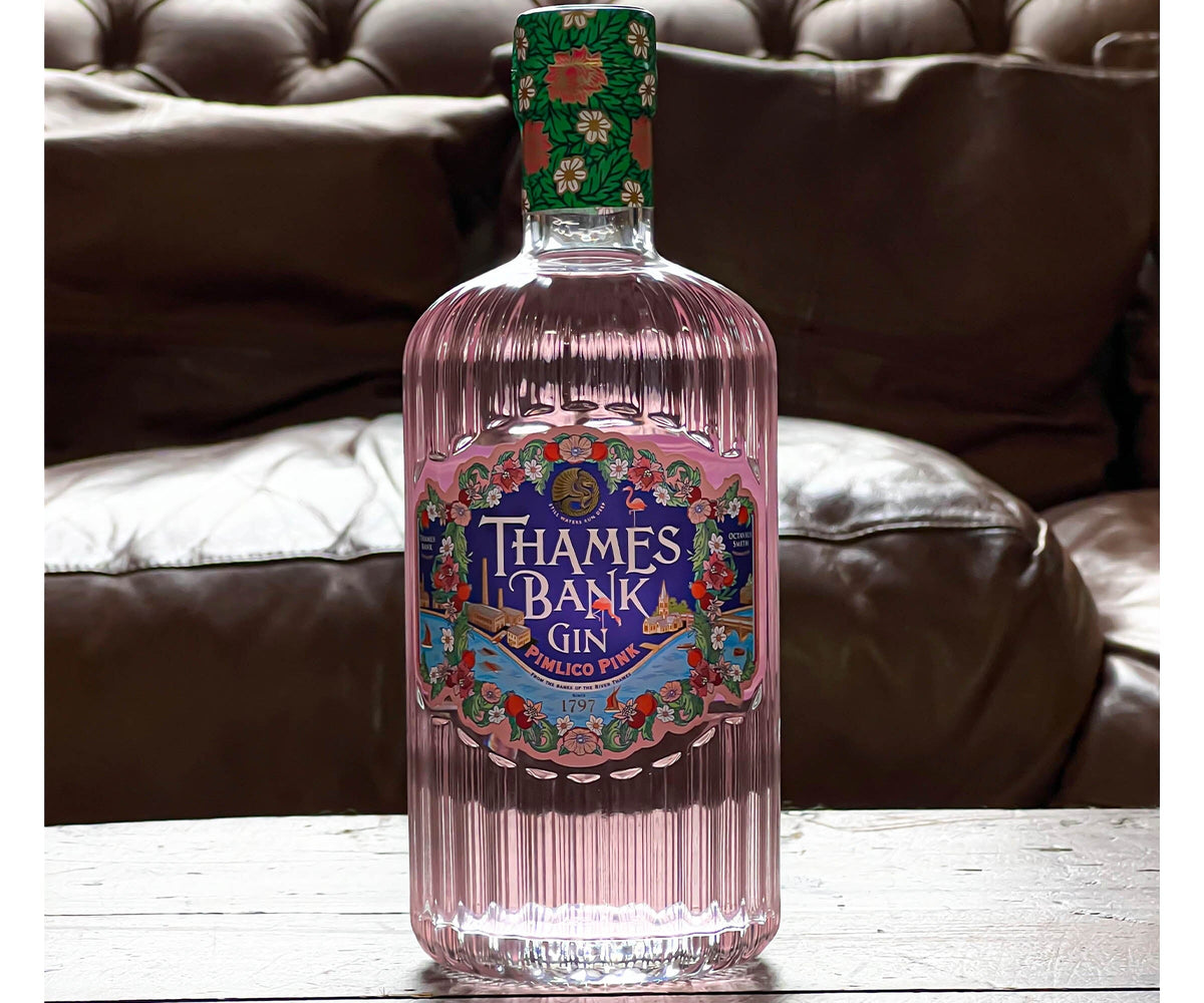 Thames Bank Gin Pimlico Pink 750ml – Cutler, Palmer and Co Drinks South ...